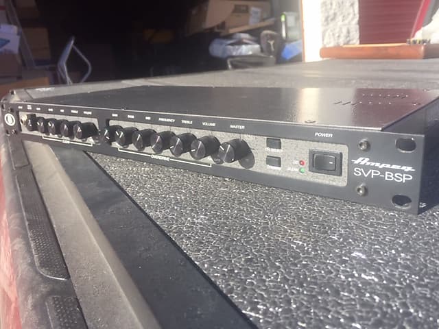 Ampeg SVP-BSP Rack Mountable Bass Preamp | Reverb