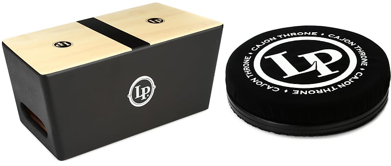 Latin Percussion Bongo Cajon + Latin Percussion Cajon Throne | Reverb