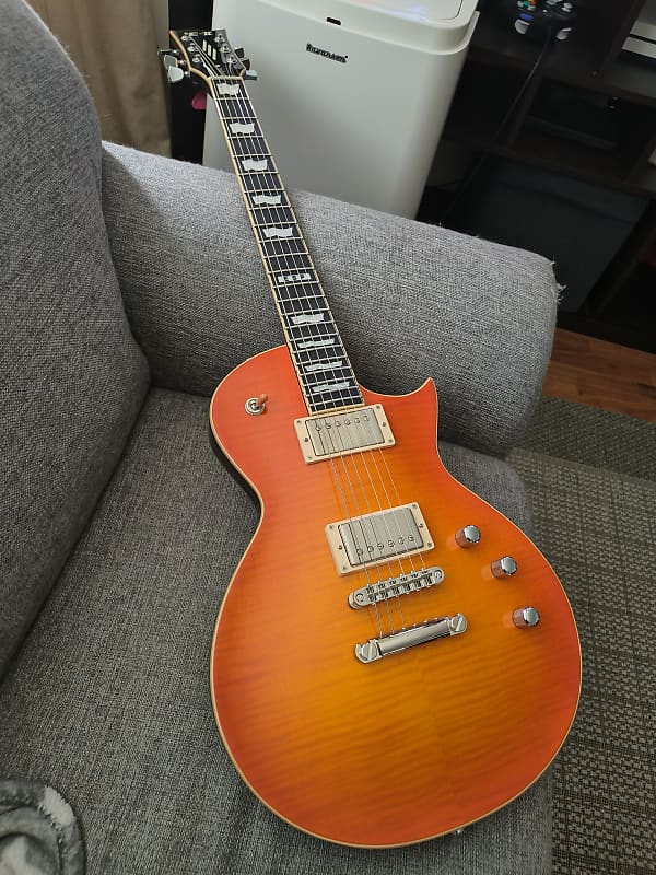 ESP - E-II Eclipse Full Thickness 2023 - Vintage Honeyburst | Reverb