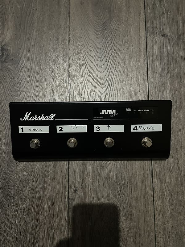 Marshall PEDL-00045 4 way foot controller - Black | Reverb