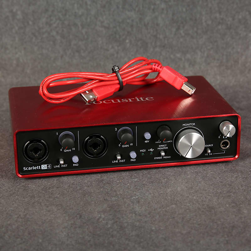 Focusrite Scarlett 2i4 - USB Audio Interface - 2nd Gen - 2nd | Reverb
