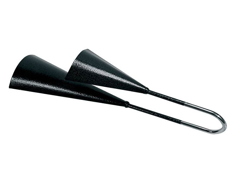 HAYMAN Campana agogo, 2 toni, piccola, colore nero | Reverb