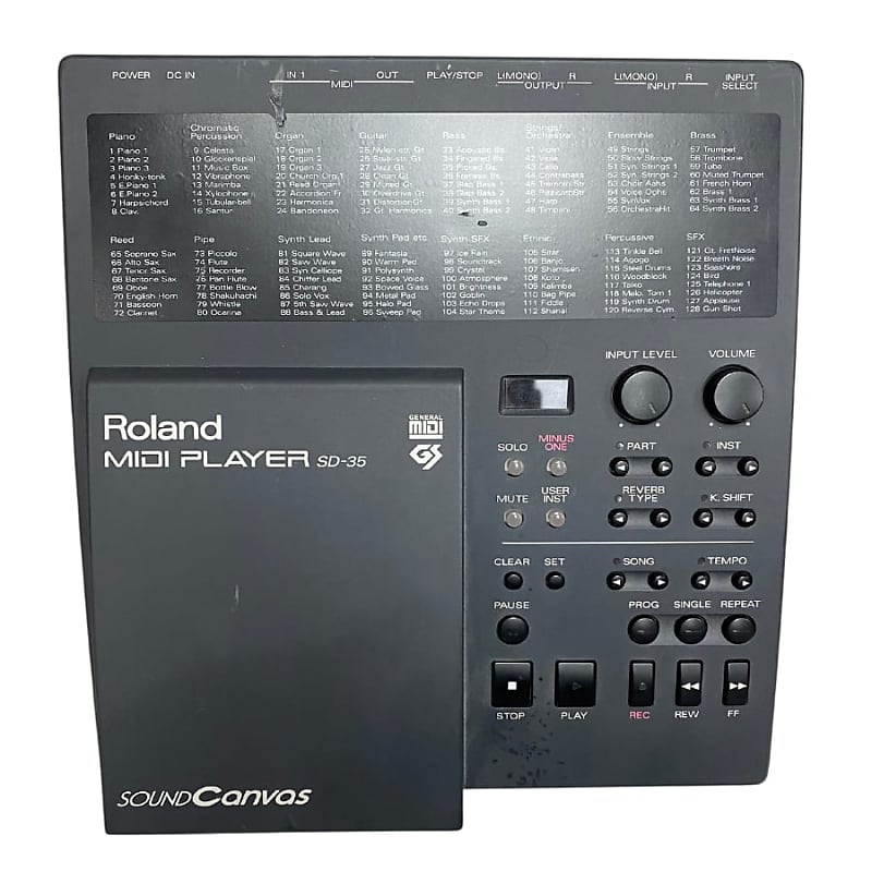 Roland SD-35 MIDI Player | Reverb UK