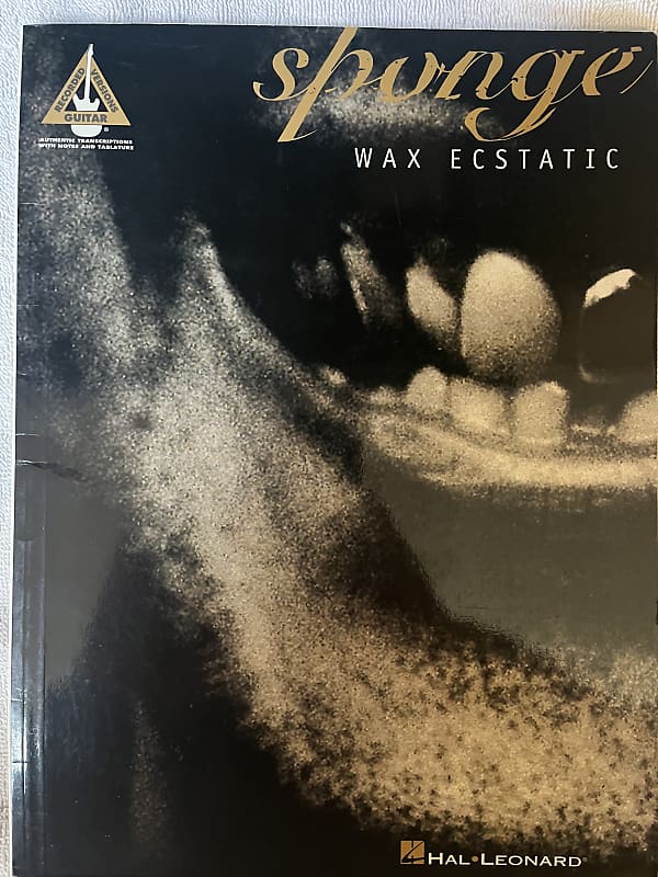 Sponge - Wax Ecstatic- Guitar tab / tablature Book | Reverb