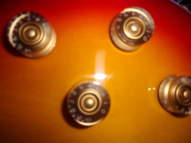 Les Paul LP100 Epiphone Lot 4 Speed Knobs Volume / Tone gold | Reverb