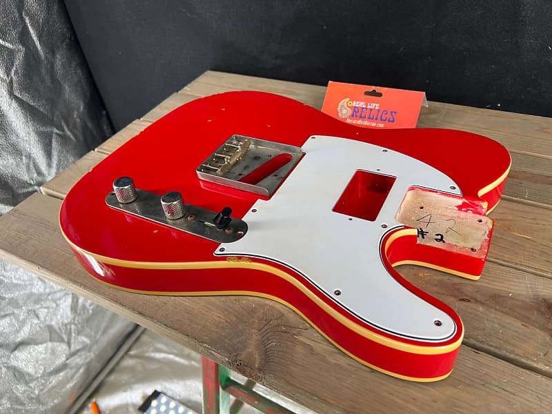 Real Life Relics Tele® Telecaster® Body Double Bound Aged | Reverb