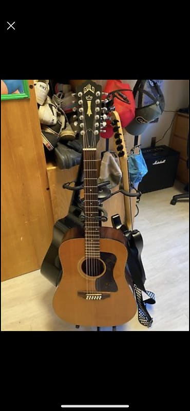 Guild D25 12 String 1988 Natural | Reverb