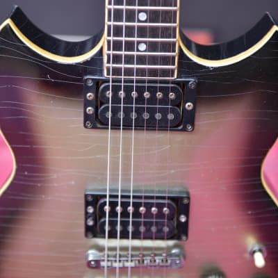 Yamaha SG510 1980's Custom Relic Silver Burst SG Nitro | Reverb