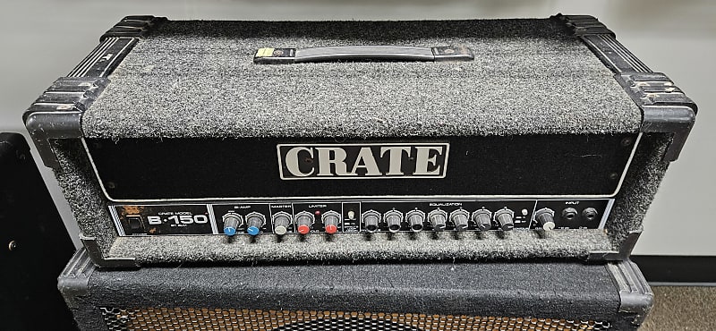 Crate B150 Bass Head - VINTAGE - Gray - COOL ! | Reverb