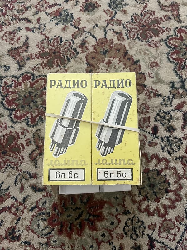Reflektor 6n6 (6V6GT) NOS Matched Pair | Reverb