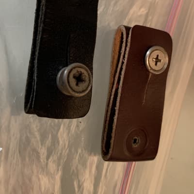 Leather Vintage Guitar Strap Locks | Reverb