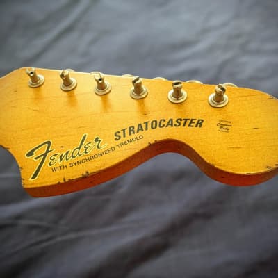 Fender Licensed Relic Stratocaster Neck- Aged Nitro Lacquer- | Reverb