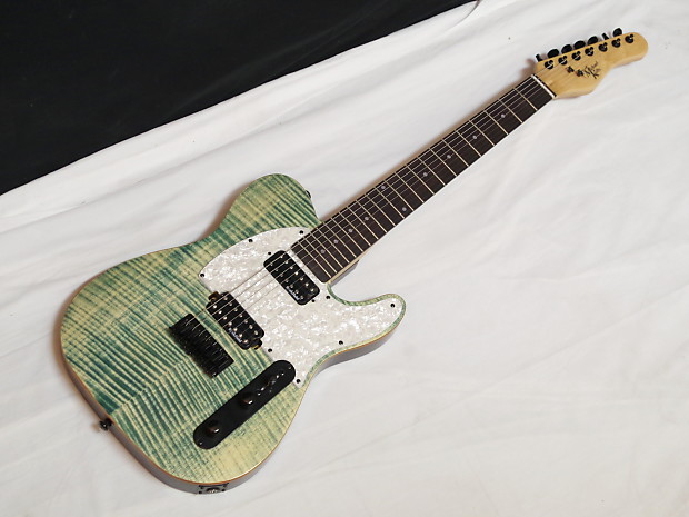 MICHAEL KELLY Custom Collection CC50 7-string Blue Jean Wash | Reverb
