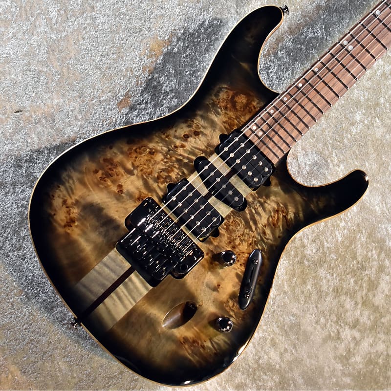 Ibanez S1070PBZ CKB Charcoal Black Burst 3.21kg | Reverb