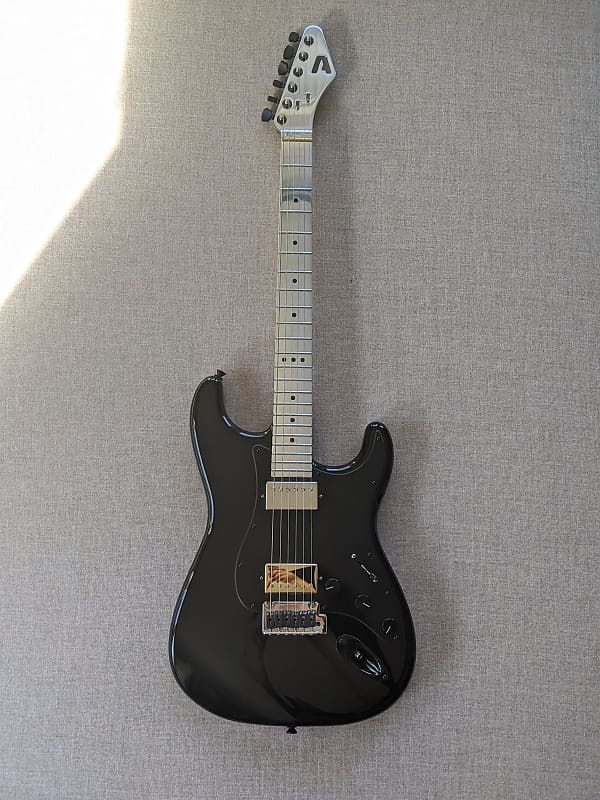 Aluminati Aurora Neck (Polished Aluminum) On Stratocaster | Reverb