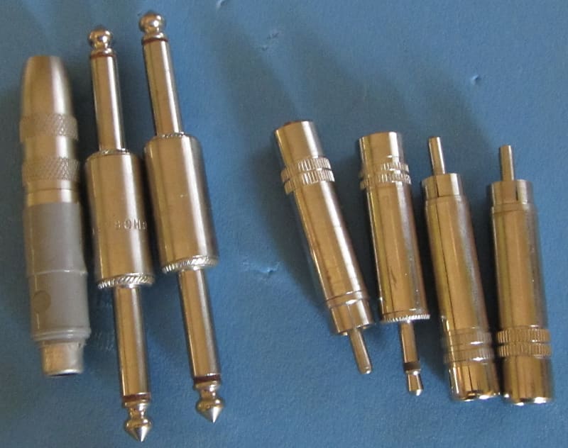 Switchcraft Cable Adaptors 1990's - Metal | Reverb