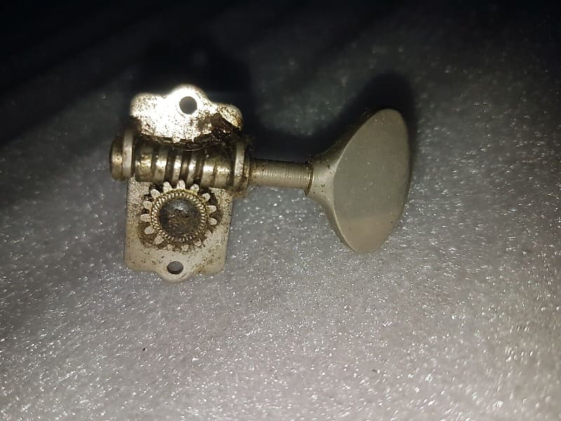 60's YAMAHA GUITAR TUNER NICKEL | Reverb