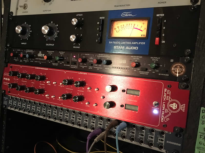 DBX 166 (Revive Audio Mod) Black | Reverb