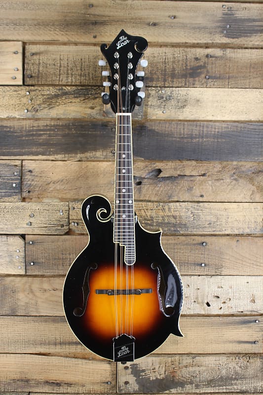 The Loar LM-520-VS F body Mandolin 2022 - Gloss VSB | Reverb