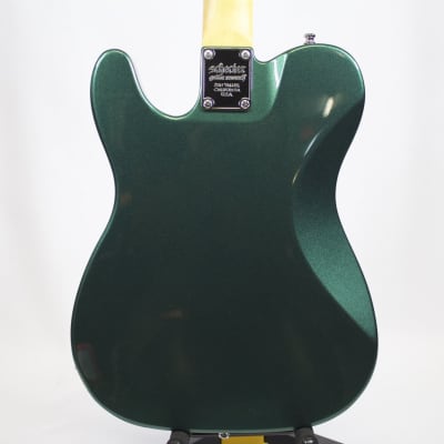 Schecter Diamond Series Tele with Bigsby Bridge, Green (Used) | Reverb