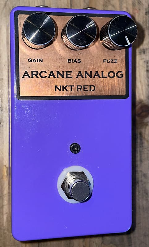 Arcane Analog NKT RED germanium fuzz face | Reverb