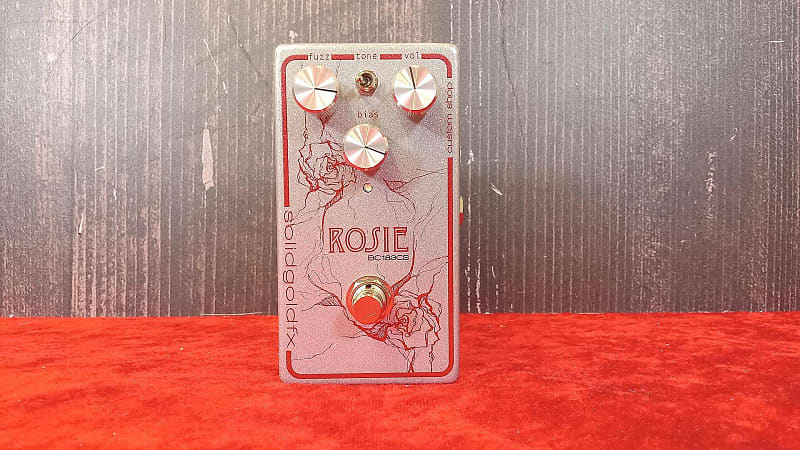 SOLID GOLD FX ROSIE (SILVER EDITION) Fuzz Guitar Effects | Reverb