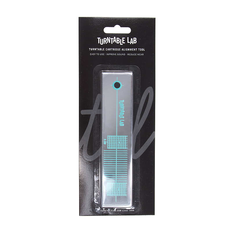 Turntable Lab: Turntable Phono Cartridge Alignment Protractor | Reverb