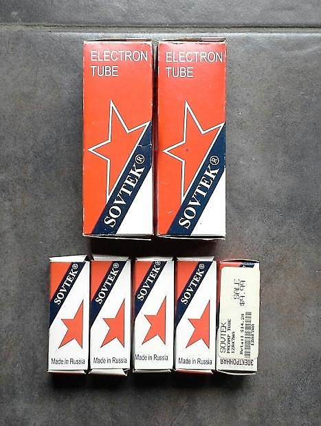 Sovtek Complete Mesa Boogie Rectoverb 50 Tube Set | Reverb Canada