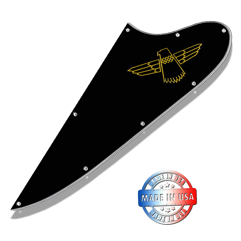 5 Ply Black/White Pickguard for Epiphone Thunderbird Bass + | Reverb