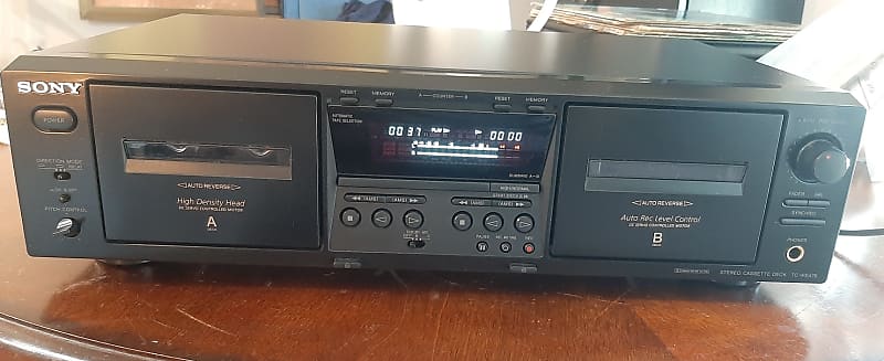 Sony TC-WE475 2001 Black | Reverb