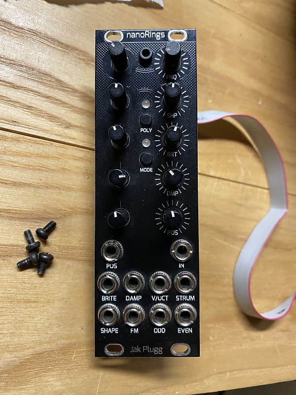 Jakplugg Nanorings 'pretty darn new' - black | Reverb