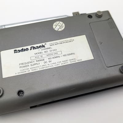 Radio Shack Weather Radio 7 Channel Model 12-243 Working | Reverb