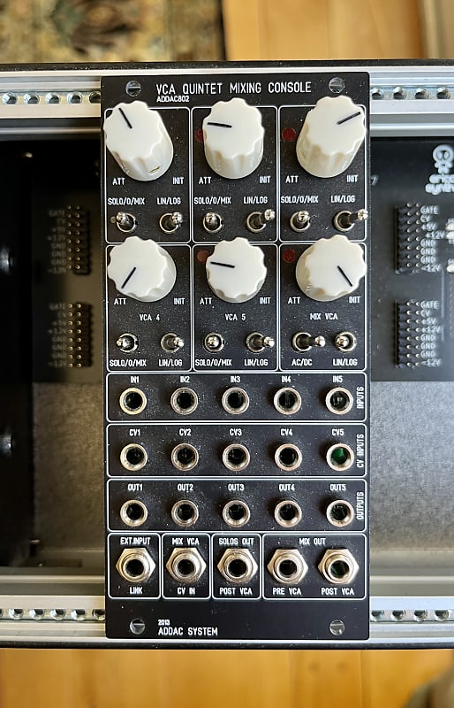 ADDAC System 802 Mixing Console - Black | Reverb