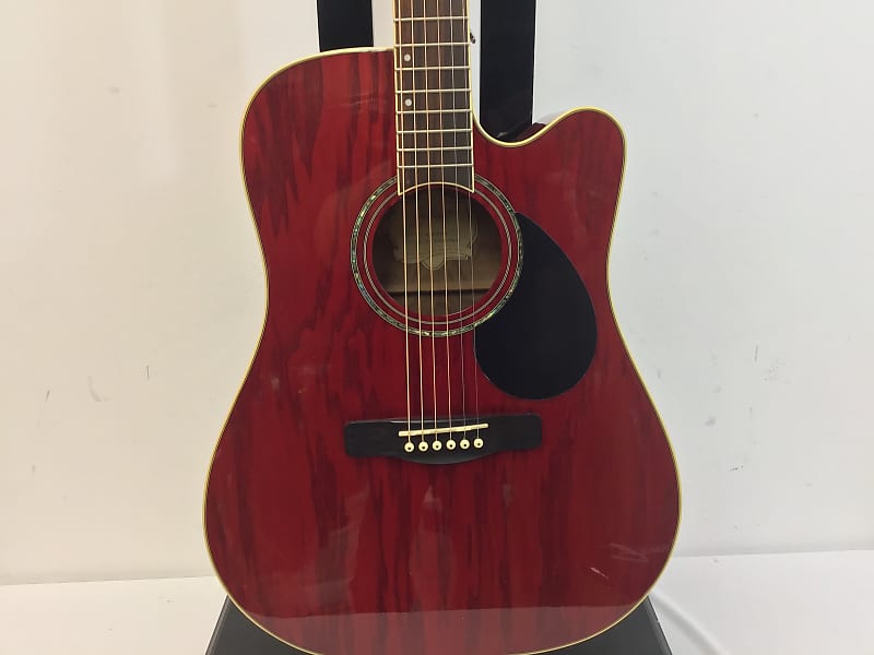 Samick D4CE Dreadnought Acoustic Guitar | Reverb