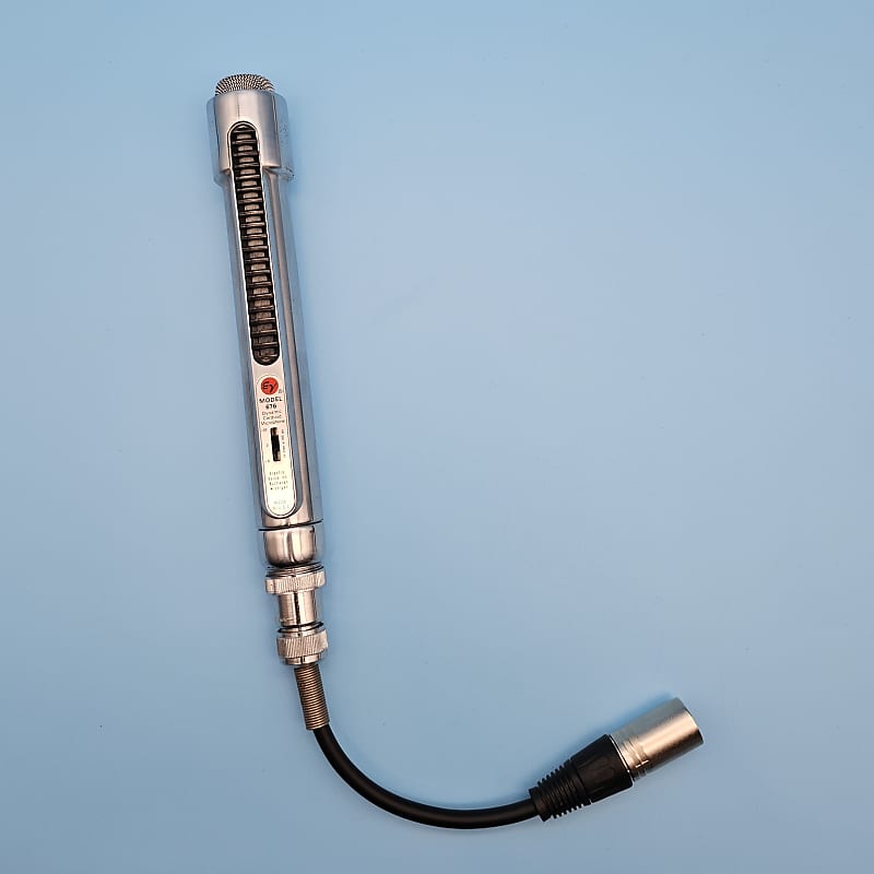 ☆Vintage 1960s Chrome Electro-Voice 676 Dynamic Microphone - | Reverb