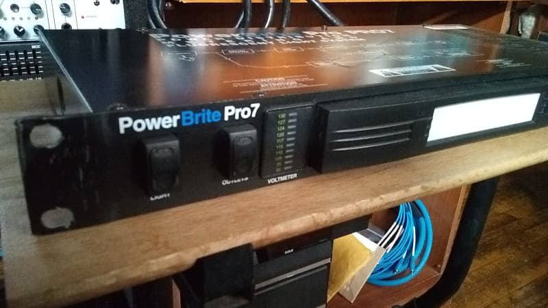 Samson Powerbrite Pro 7 Power Conditioner Black | Reverb