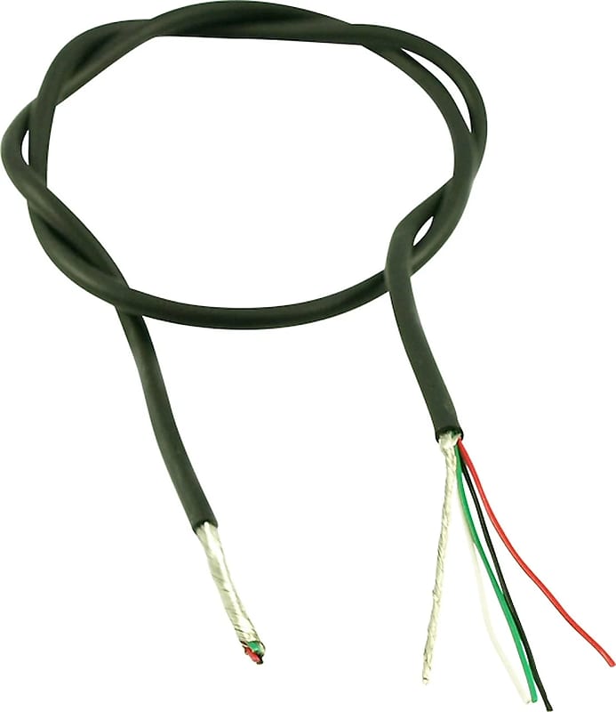 Gavitt Shielded Pickup Cable 4 Conductor - 25 Foot Bulk | Reverb