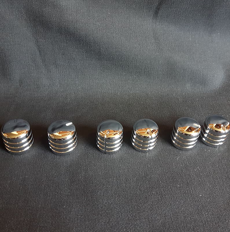 New Peavey Chrome Knobs (SET OF 6) - ( For JSX, Triple XXX, | Reverb