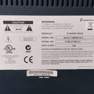 Digidesign Venue D-SHOW Main Mixing Console Surface | Reverb