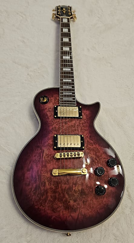 Firefly FFLP Elite (2022) Electric Guitar - Purple Burl | Reverb