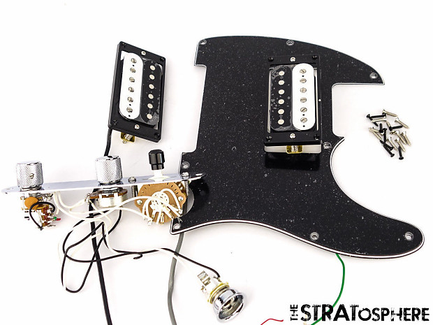 Fender Standard HH Tele LOADED PICKGUARD Telecaster | Reverb