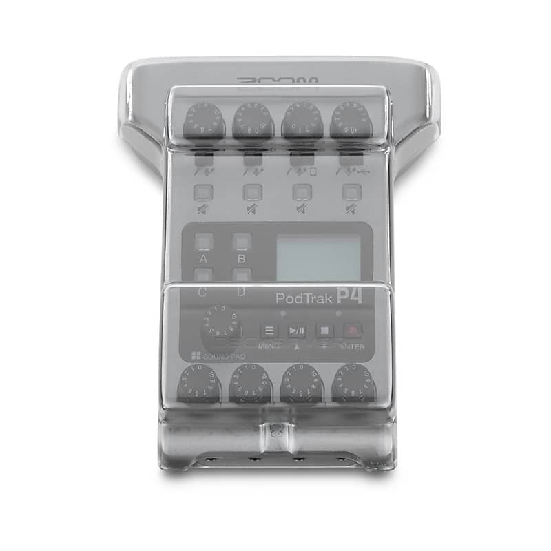 Decksaver Polycarbonate Cover for Zoom Podtrak P4 Recorder | Reverb
