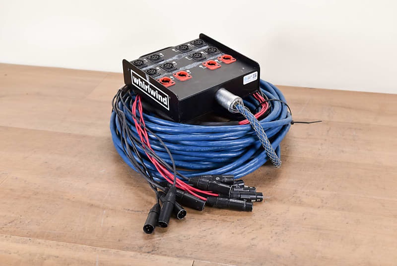 Whirlwind MS-8-4-XL-100 Medusa 8x4 Stagebox to Fanout Snake - | Reverb