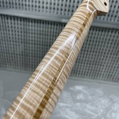 5A Flamed maple S neck - One Piece | Reverb