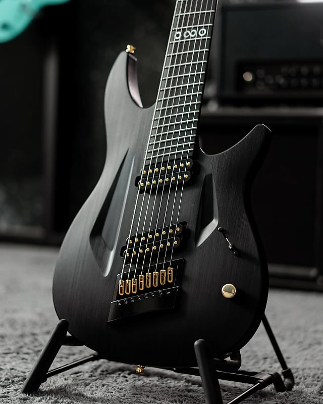 Aristides 080sr Evertune 2024 - Black Raw | Reverb
