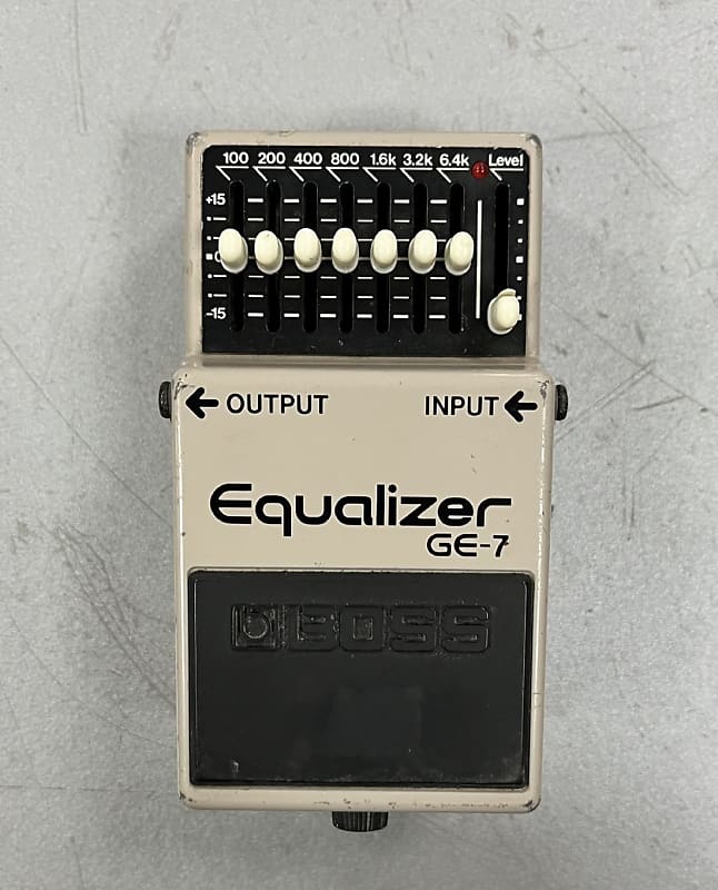 Boss GE-7 Equalizer Electric guitar graphic equalizer | Reverb