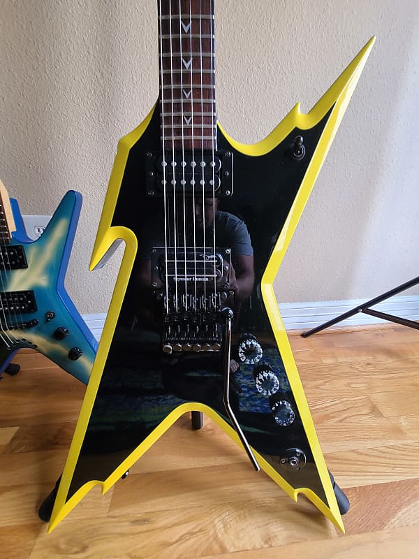 Dean Razorback Dime Yellow Devil 2006 - Limited 1 of 100 | Reverb