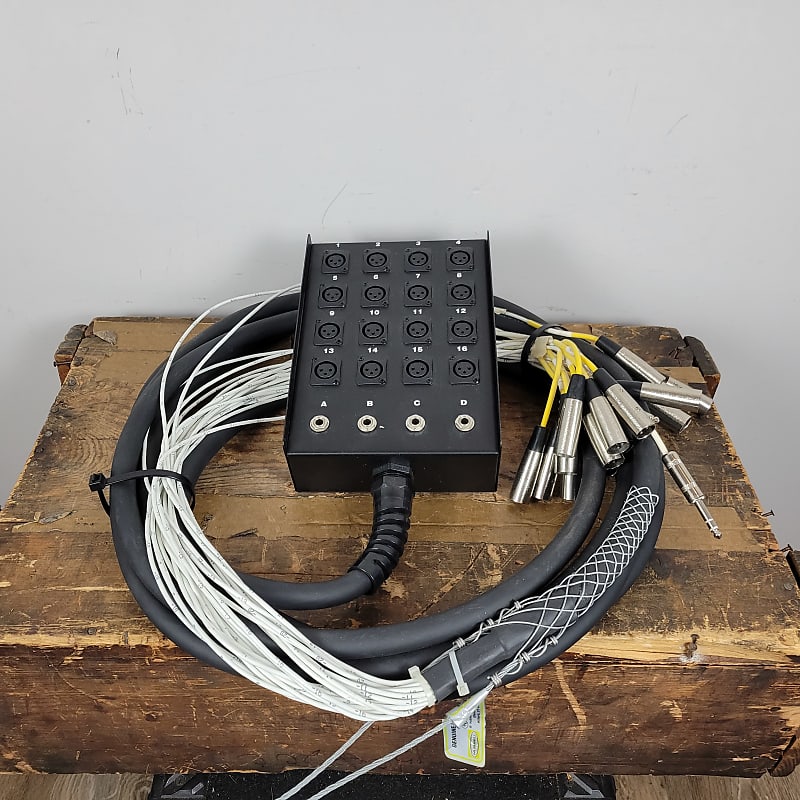 Rapco Horizon 25ft 16-Channel/4-Return Stage Series Snake | Reverb