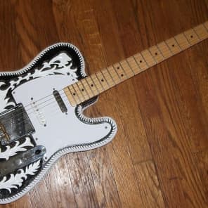 FENDER TELECASTER TELE w/CUSTOM HAND-TOOLED/LACED WAYLON | Reverb
