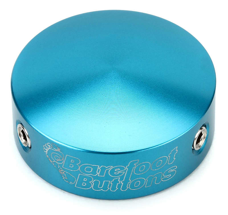 Barefoot Buttons V1 Standard Footswitch Cap - Light Blue | Reverb